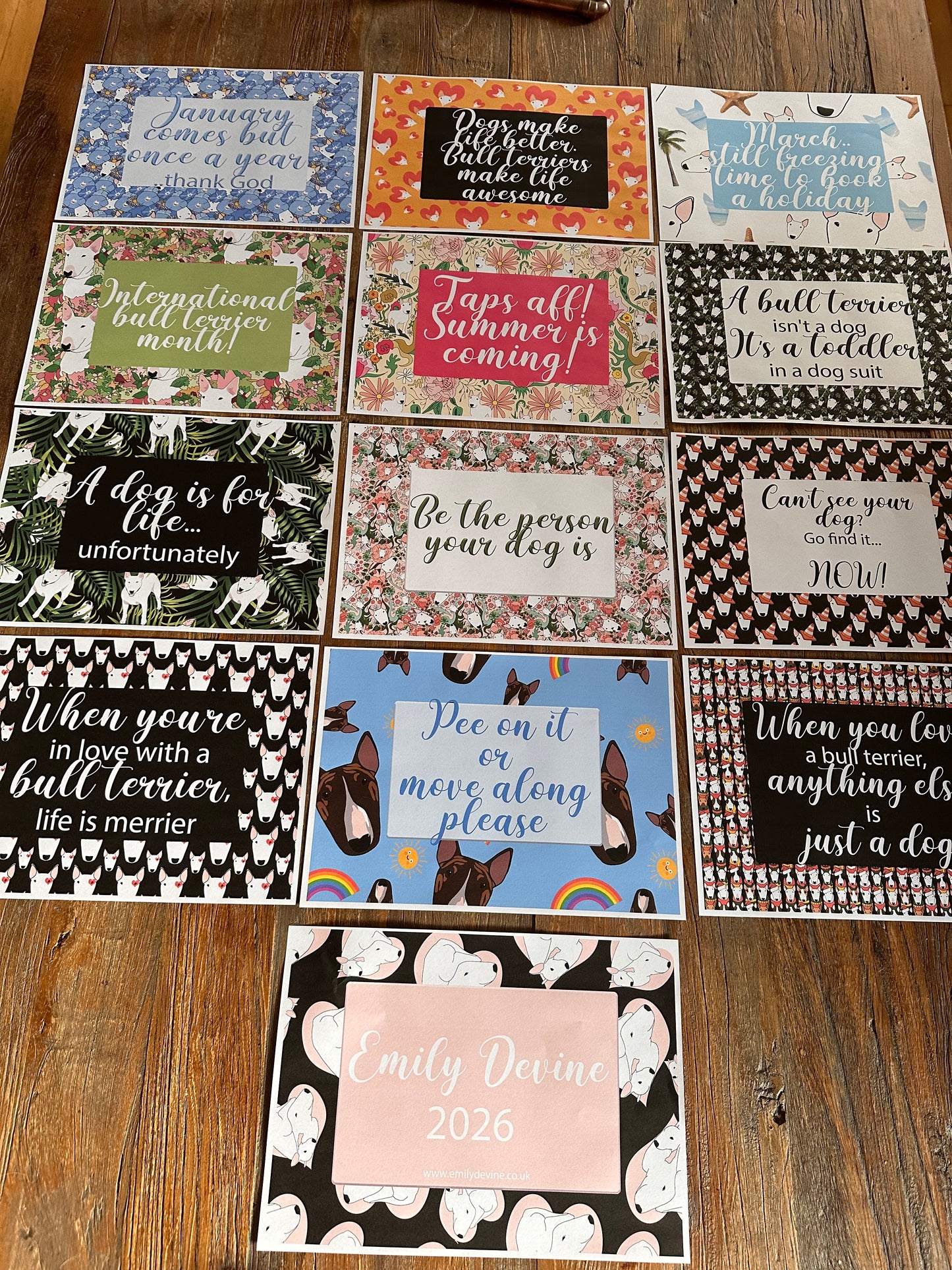 Emily Devine 2026 calendar – Emily Devine Art